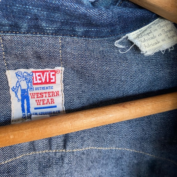 Levi's | Shirts | Lvc Levis Vintage Clothing Western Wear Sawtooth ...